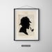 Sherlock Holmes Book Page Art Print | Literary Wall Decor | Victorian ...