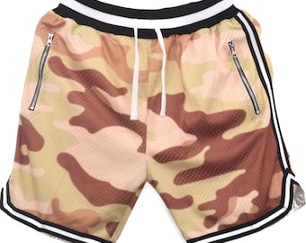 City Parc Men's Premium Mesh Shorts Paisley Basketball Shorts Mesh 2 ...