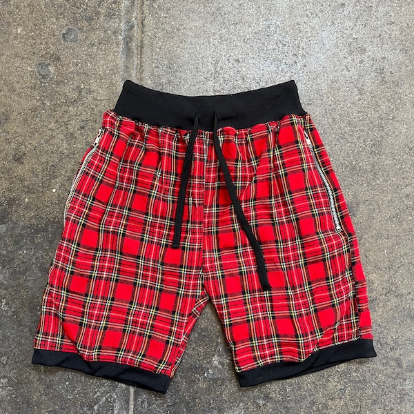 Plaid Shorts - Etsy