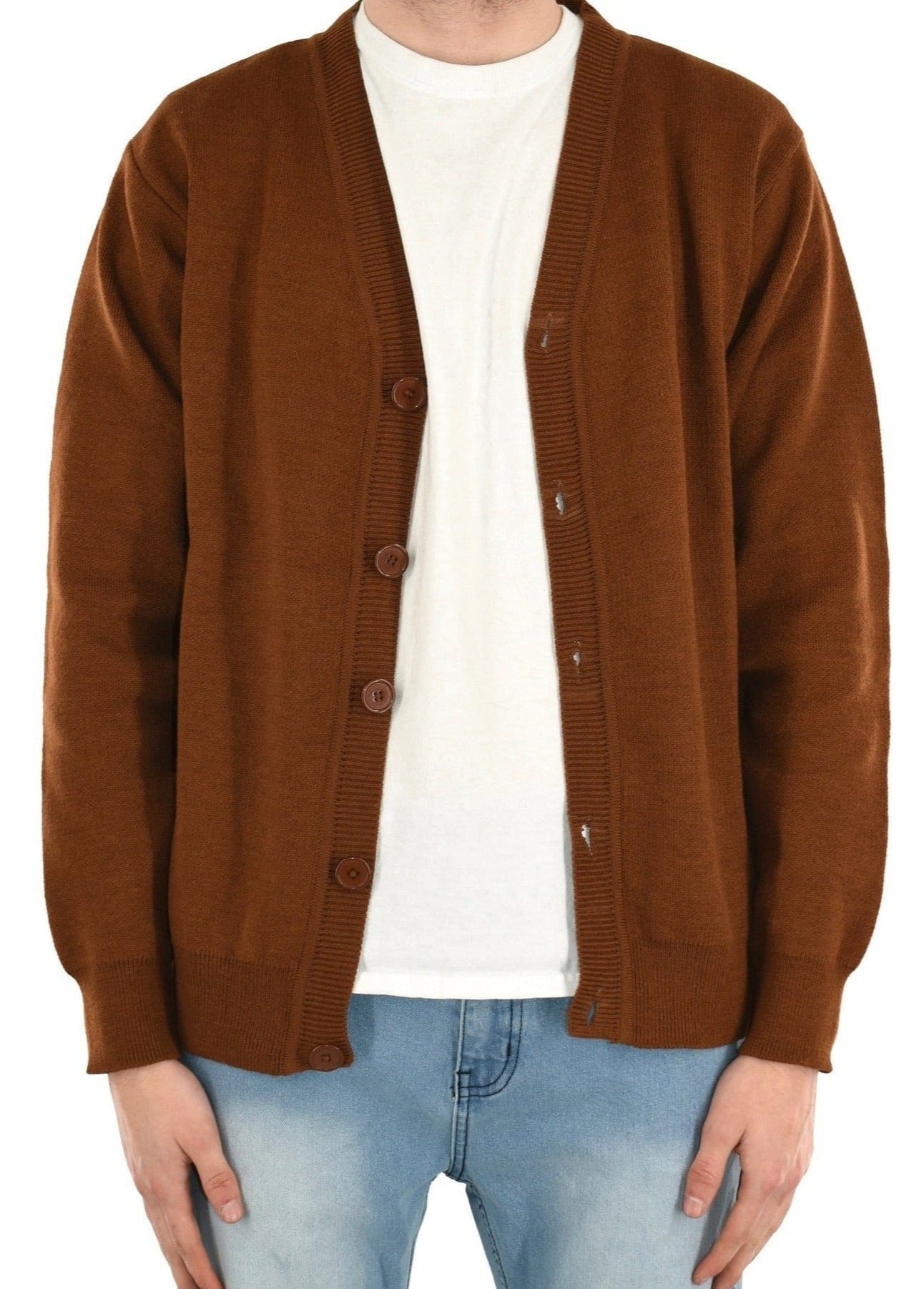 Everyday Cardigan Rust - Etsy