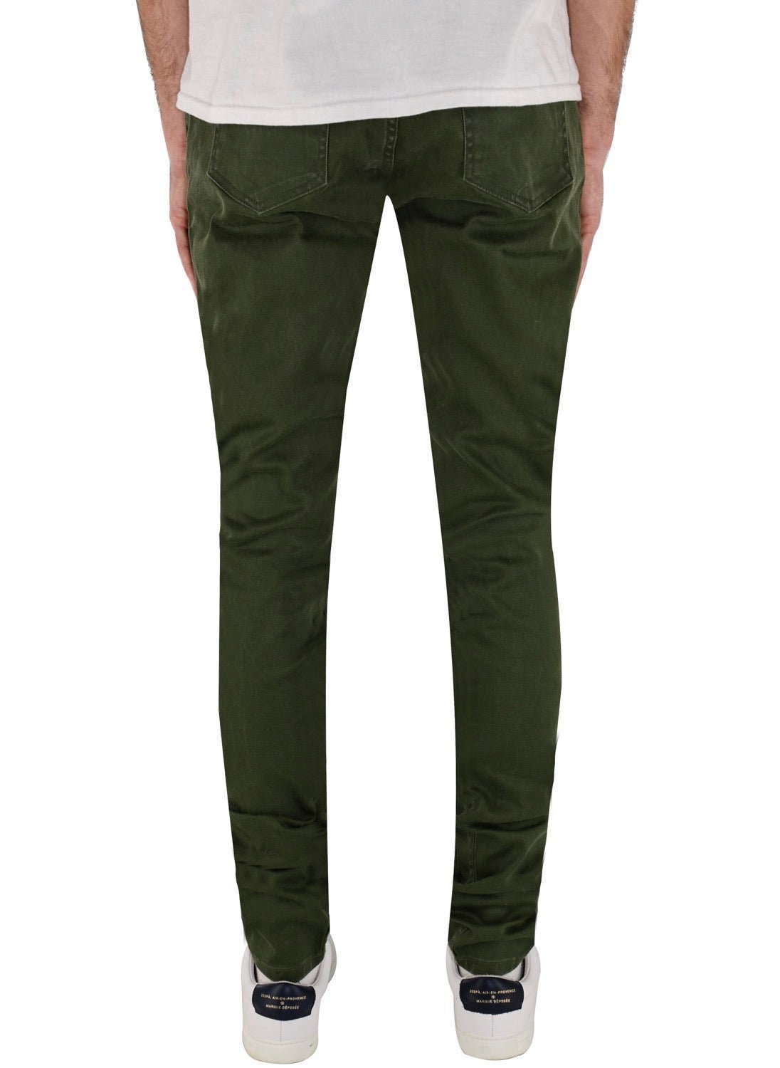 Stacked Denim Jeans Olive Green - Etsy