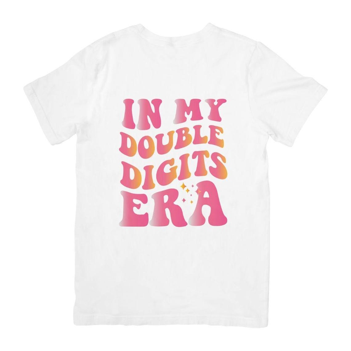In My Double Digits Era Retro 10 Year Old 10th Birthday Girl Svg ...
