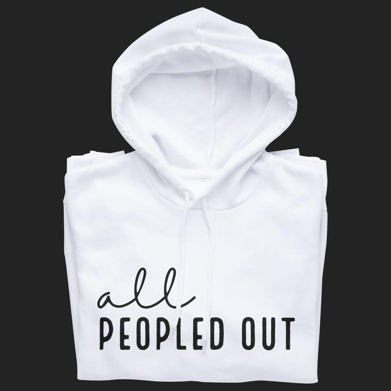 All Peopled Out SVG PNG | Introvert Svg | Drama Queen | Boho Teen Svg ...