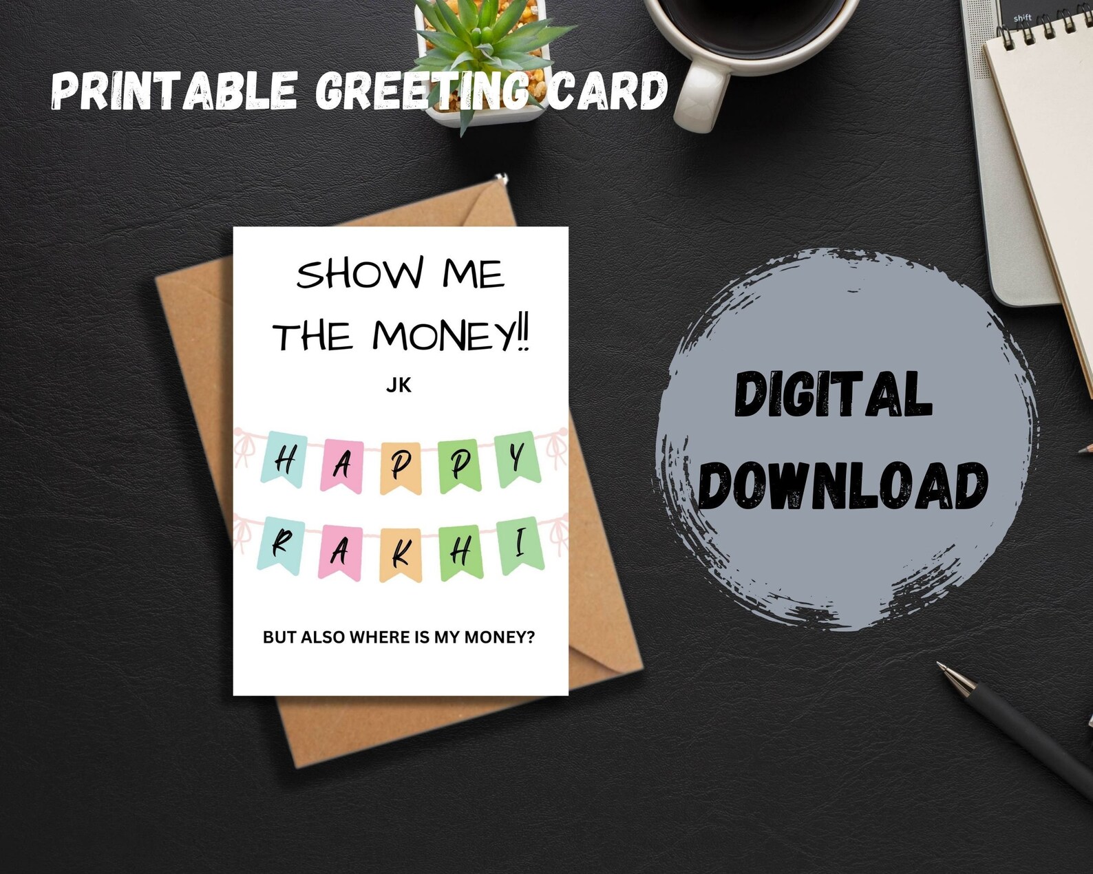 Printable Funny Rakhi Cards, Raksha Bandhan Greeting Cards Printable ...
