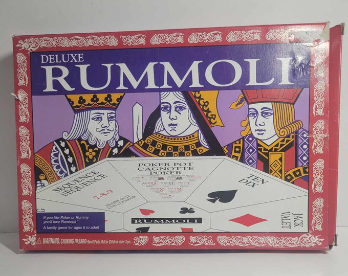 Deluxe Rummoli Vintage Board Game 1993 CGC - Etsy