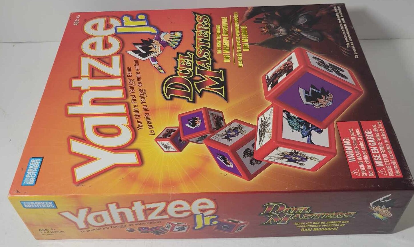 Yahtzee Jr. - Duel Masters - Vintage Dice Game - Unpunched! - Parker ...