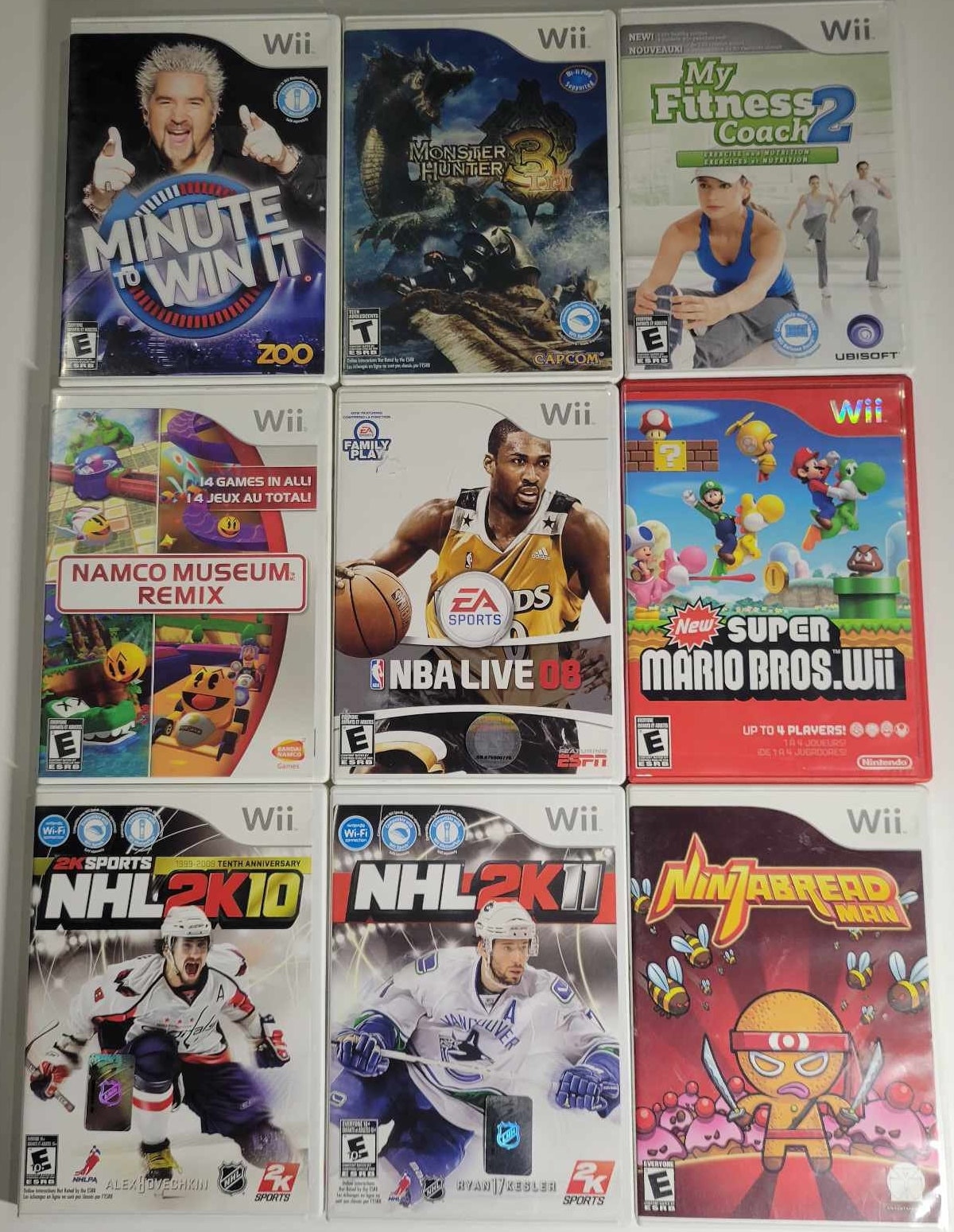 Nintendo Wii Games You Pick Cleaned, Tested, Work Great Titles 1 - Etsy