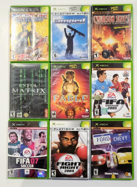 Used Original Xbox Games For Sale