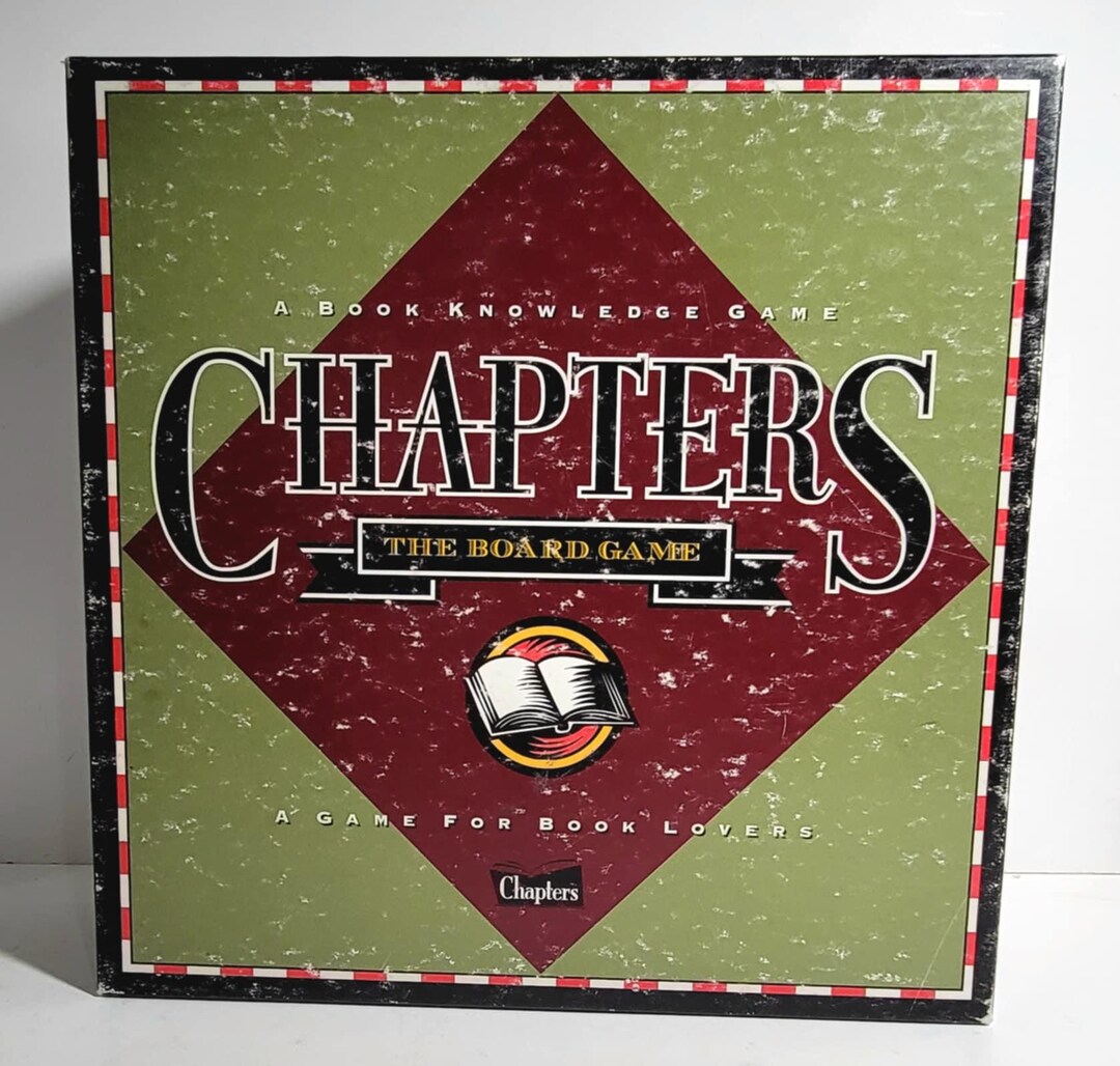 Chapters the Board Game - Vintage 1998 - Rare - Etsy