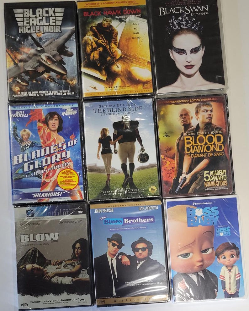 DVD Movies You Pick Factory Sealed Brand New 1 C - Etsy