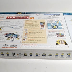 Monopoly: Despicable ME 2 - Etsy