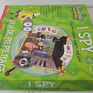 I Spy Spongebob Squarepants Edition - - Etsy