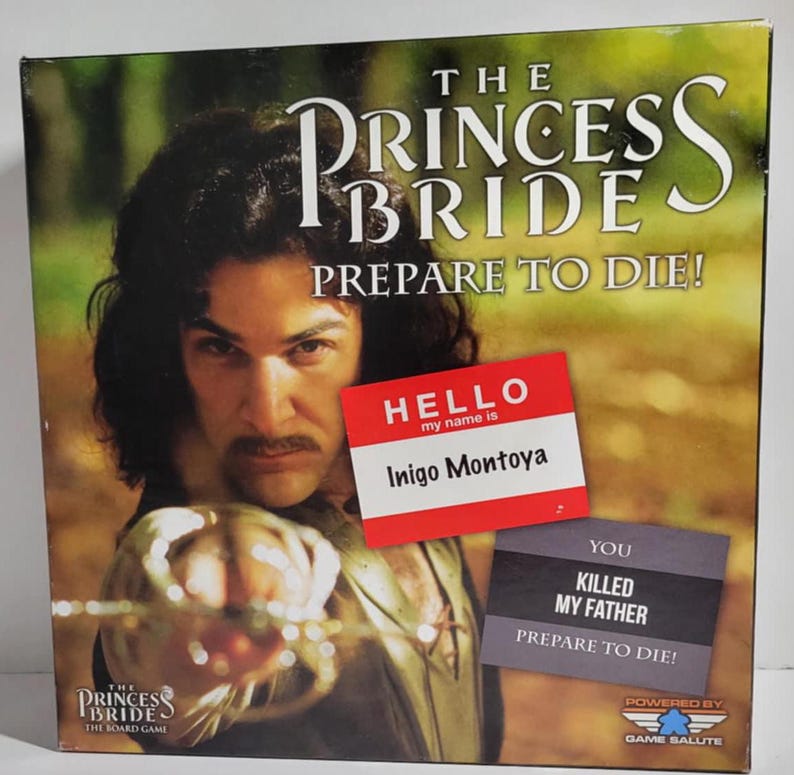The Princess Bride - Prepare to Die - Board Game - Etsy