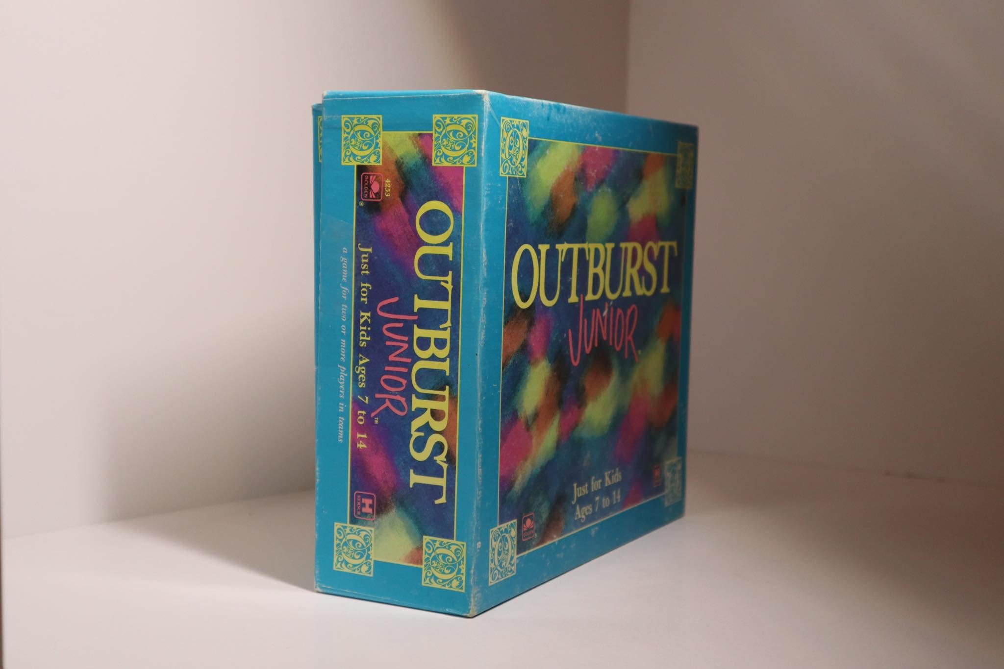 Outburst Junior - Vintage Board Game - Hersch & Company 1989 - Etsy