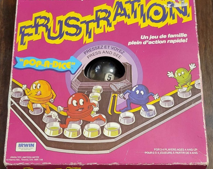 Frustration - Vintage Game - Irwin 1990 - Etsy
