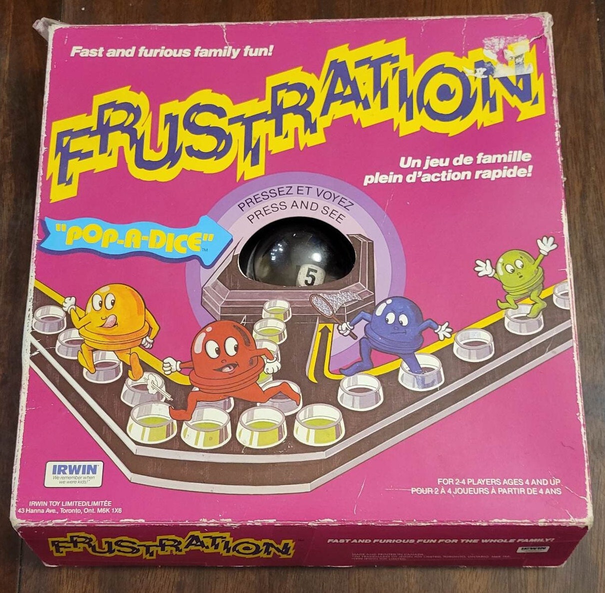 Frustration Vintage Game Irwin 1990 - Etsy