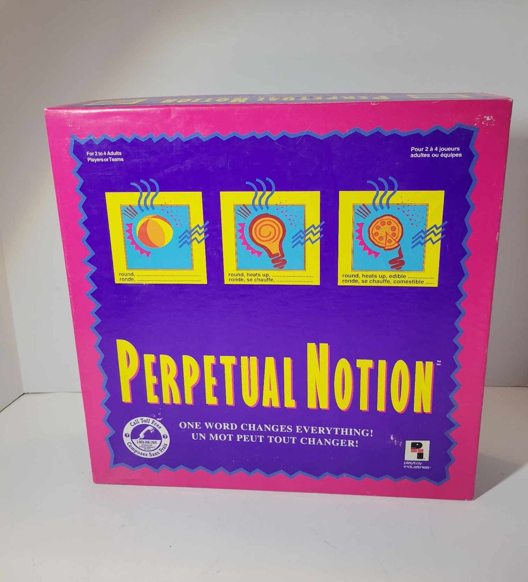 Perpetual Notion - Playtoy Industries 1993 - Vintage Board Game - Etsy