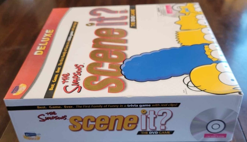 Simpsons Scene It Deluxe DVD Game Screen Life Games 2009 - Etsy