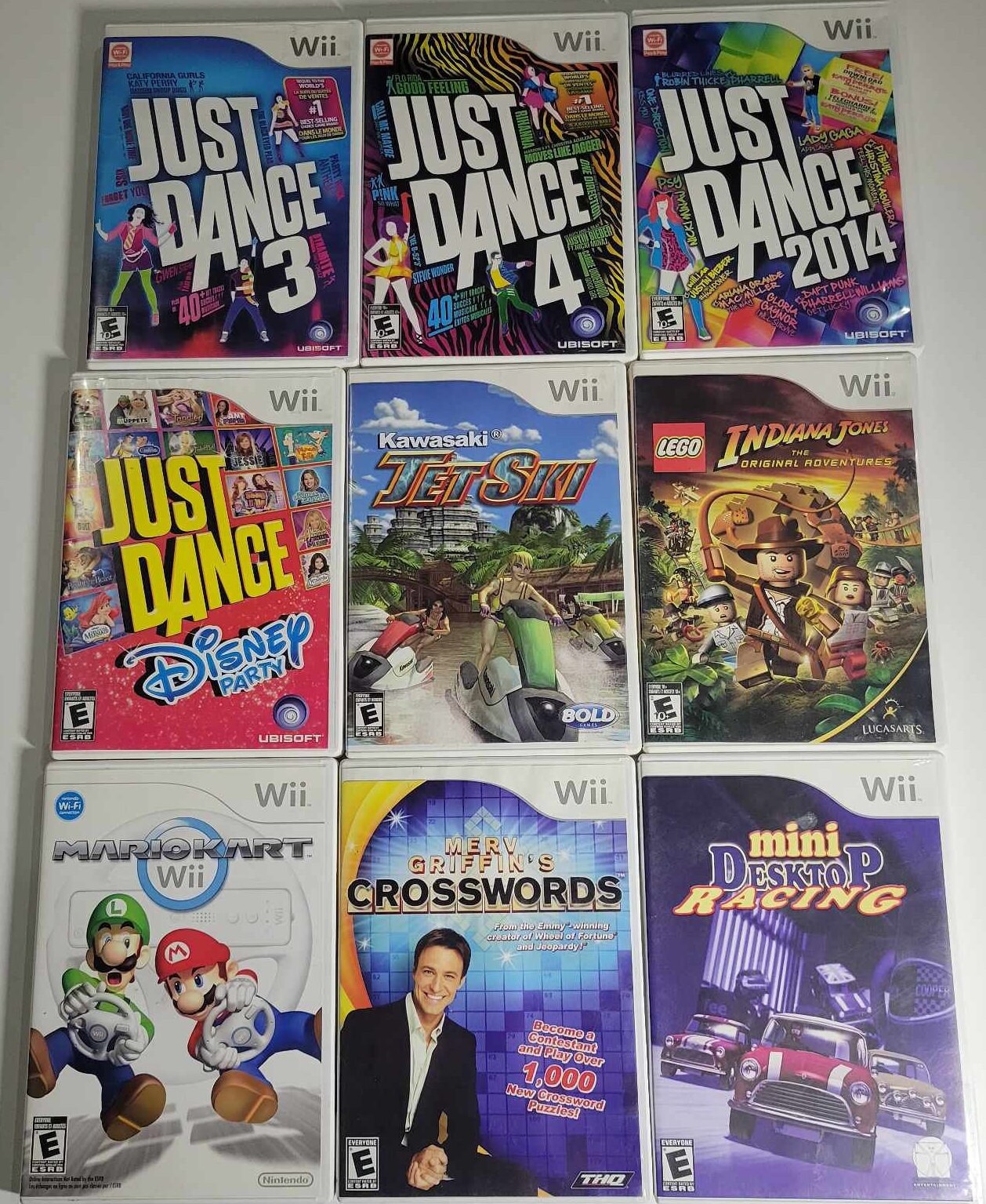 Nintendo Wii Games You Pick Cleaned, Tested, Work Great Titles 1 - Etsy