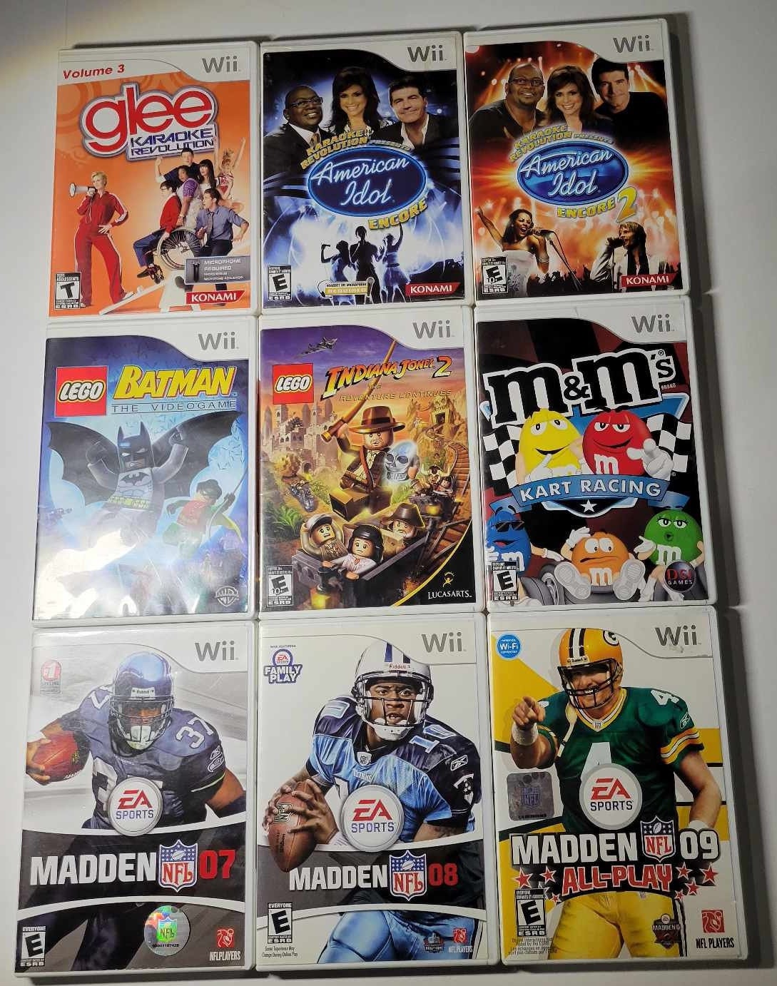 Nintendo Wii Games You Pick Cleaned, Tested, Work Great Titles 1 - Etsy