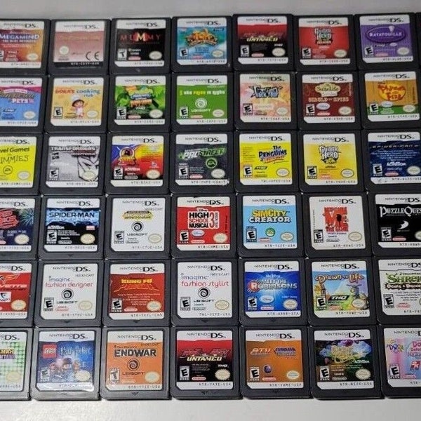 Nintendo Ds Games - Etsy