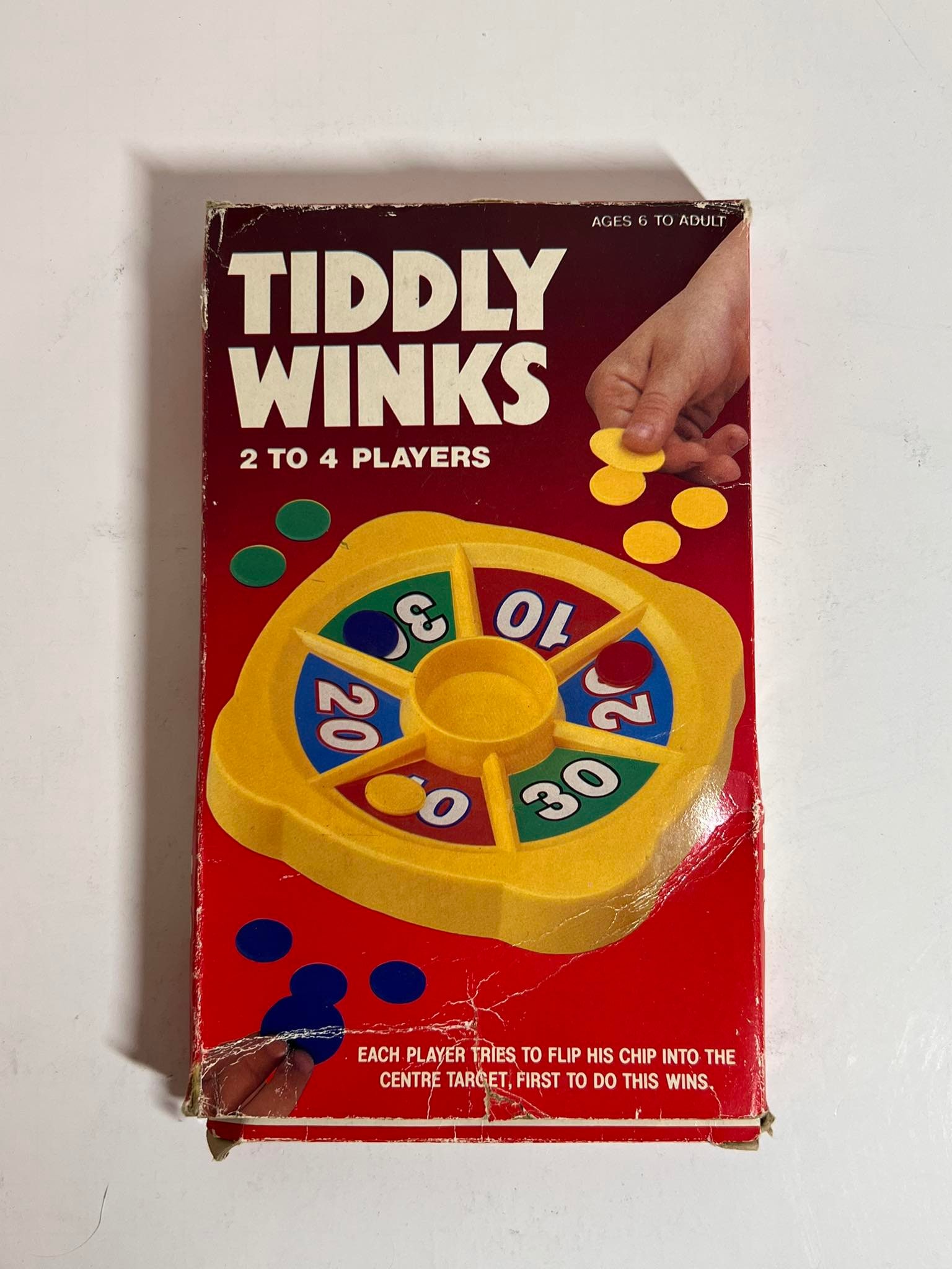 Tiddly Winks Vintage Board Game Waddington / Sanders RARE - Etsy
