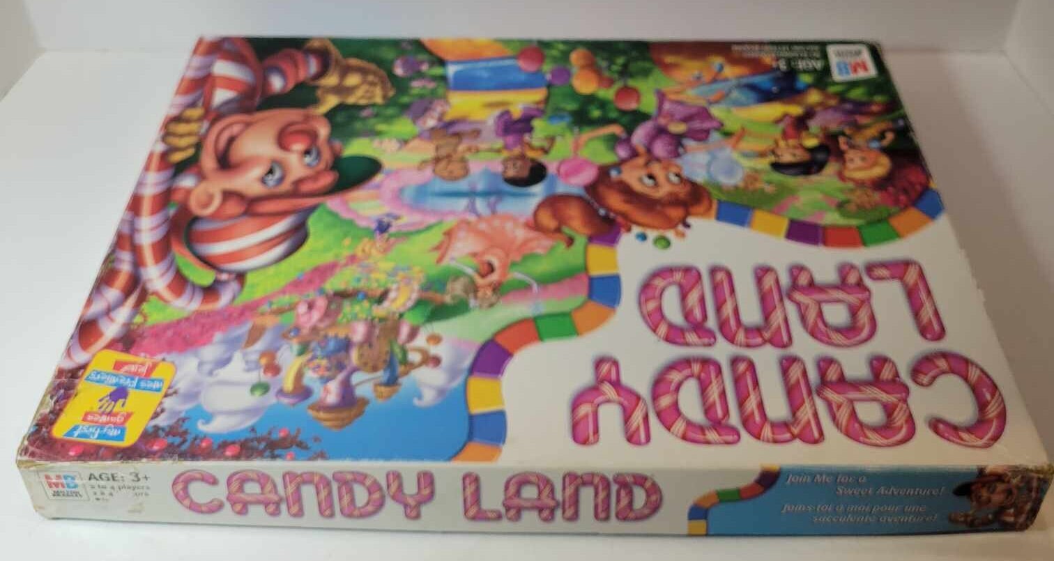 Candy Land Vintage Board Game My First Games No Reading Required Milton ...