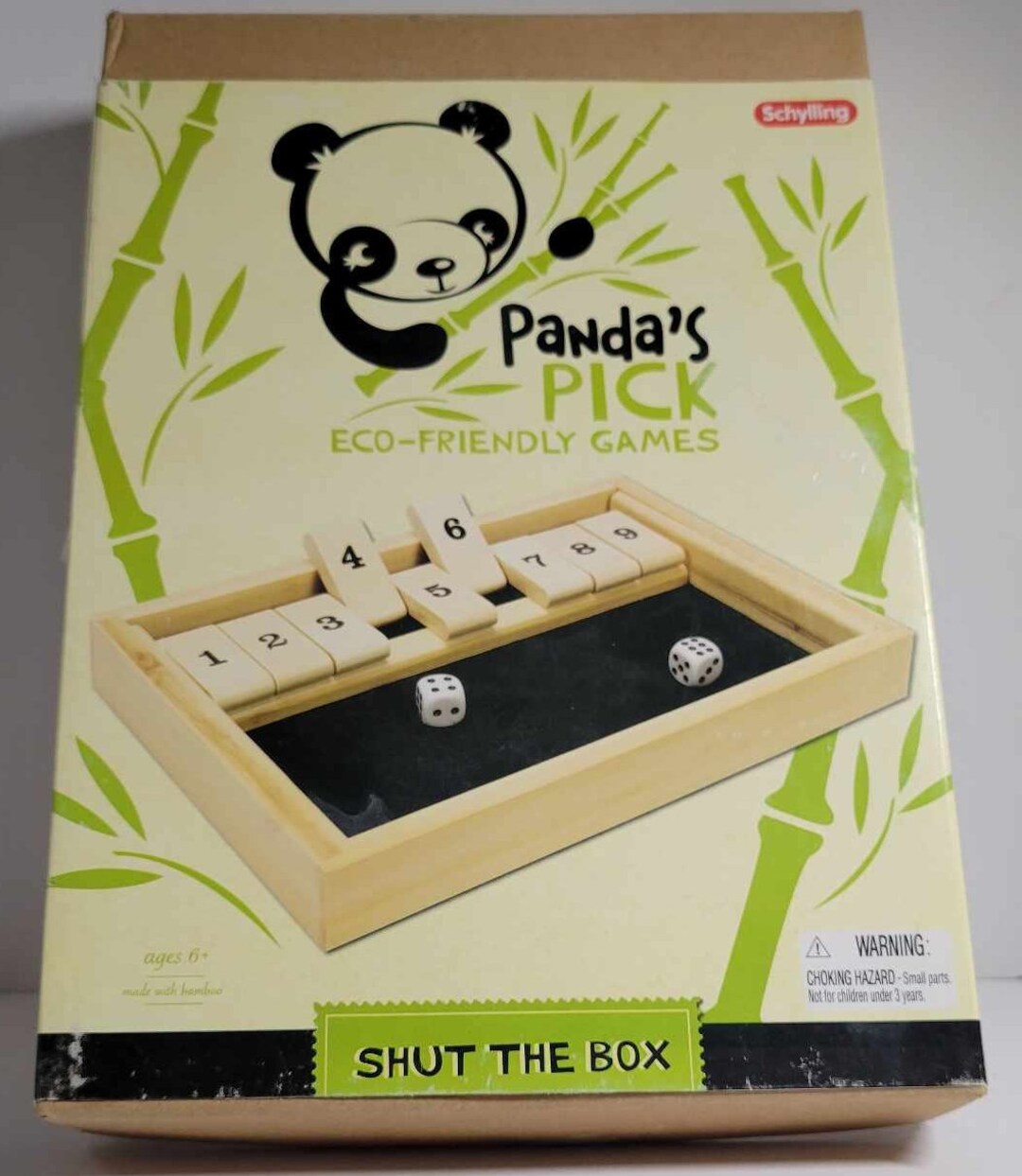 Shut the Box - Pandas Picks - Eco Friendly Edition - Etsy