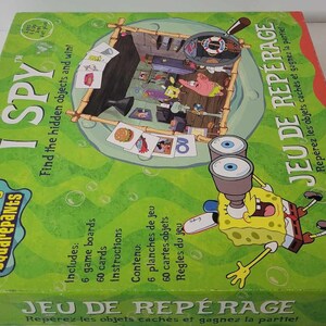I Spy Spongebob Squarepants Edition - - Etsy