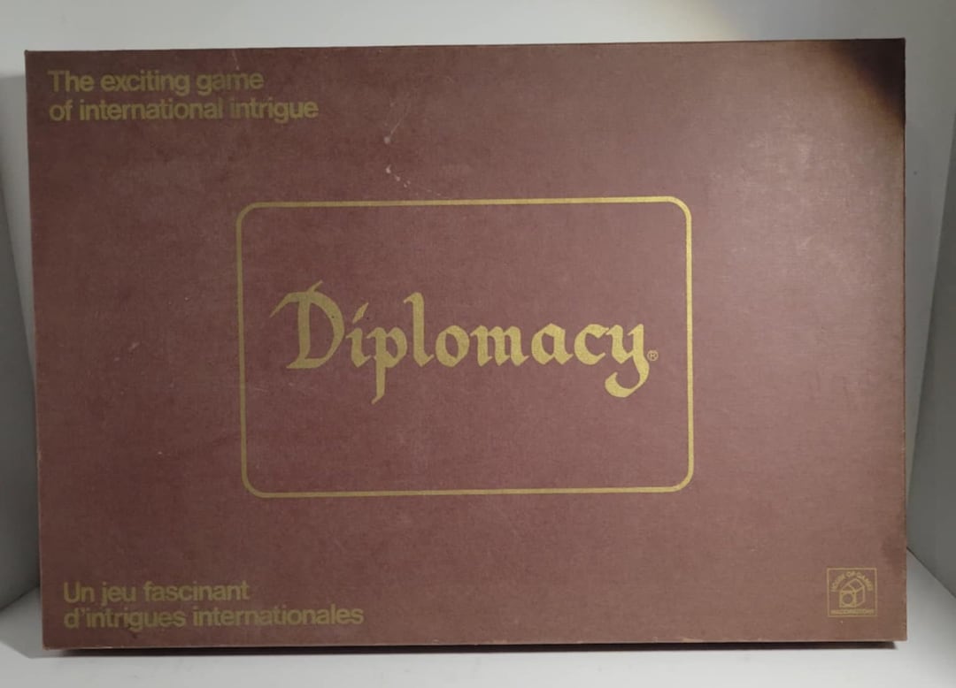 Diplomacy - Vintage Board Game - Waddingtons - House of Games 1971 ...