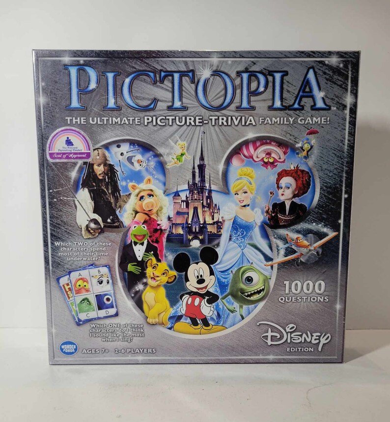 Pictopia Disney Edition Board Game - Etsy