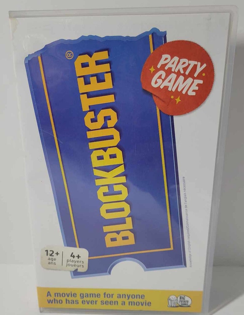 Blockbuster - Party Game - Etsy