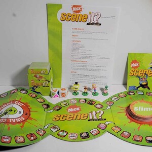 Scene It Nick Screenlife Board Game - Etsy