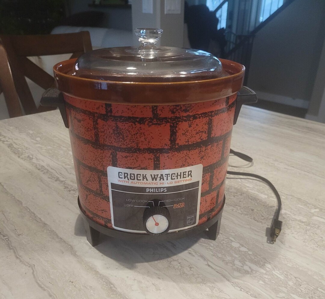 Philips Crock Watcher Slow Cooker - Vintage - KB5549 - With BOX! - Etsy