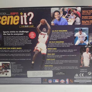 Scene It? Sports Powered by ESPN - Etsy