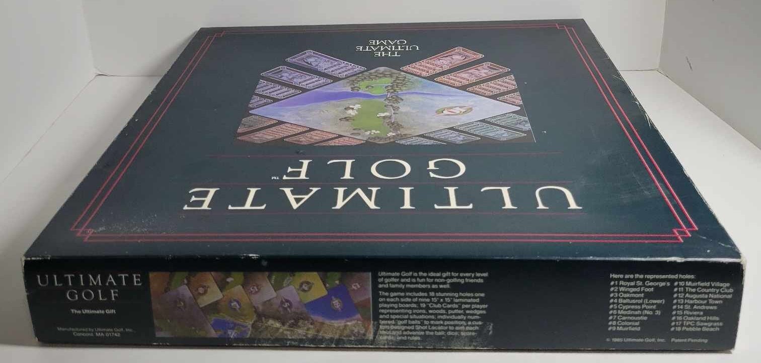 Ultimate Golf - Vintage Board Game 1985 - Rare - Etsy