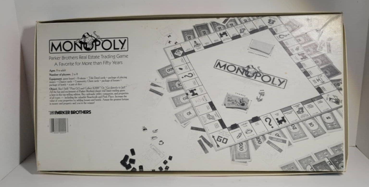 Monopoly - Vintage Board Game - Parker Brothers 1985 - Etsy