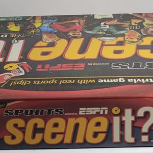 Scene It? Sports Powered by ESPN - Etsy