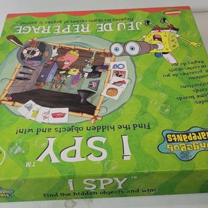 I Spy Spongebob Squarepants Edition - - Etsy