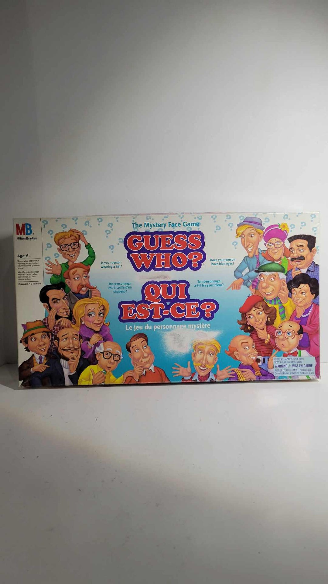 Guess Who - Vintage Board Game Milton Bradley - Etsy
