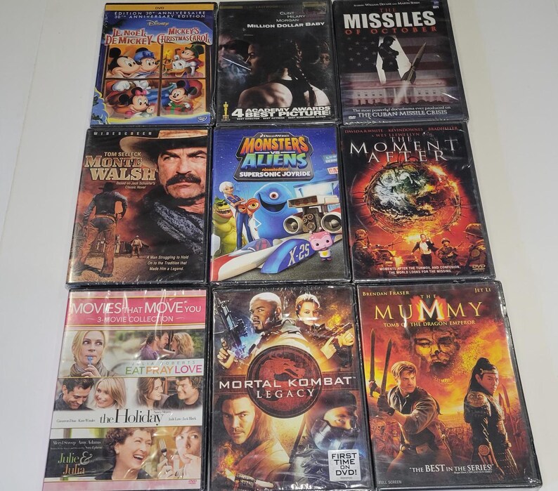 DVD Movies You Pick Factory Sealed Brand New 4 M R - Etsy