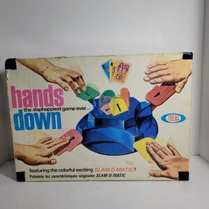 Hands Down - Slam - O - Matic - Vintage Board Game - IDEAL 1964 - Etsy