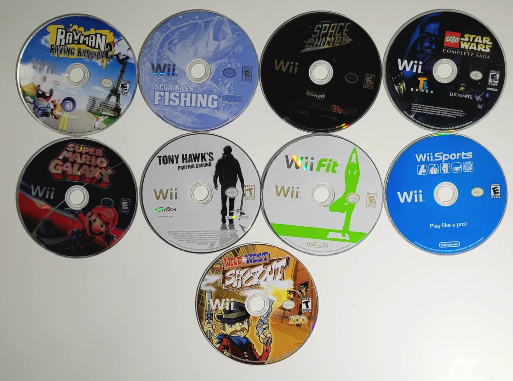 Nintendo Wii Games Disc Only - You Pick! Cleaned, Tested, Work! Great ...