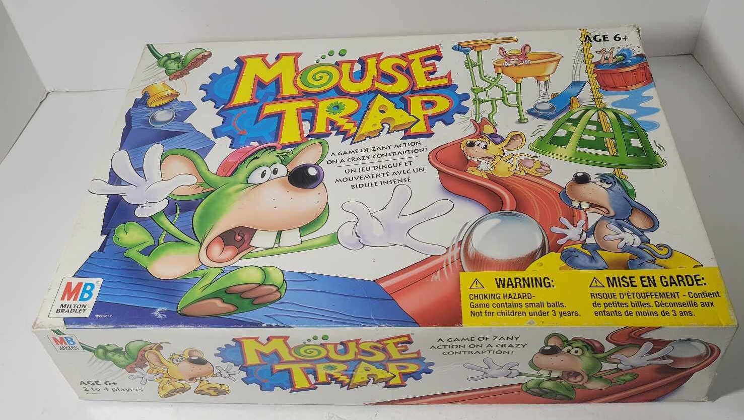 Mouse Trap Vintage Board Game Milton Bradley - Etsy