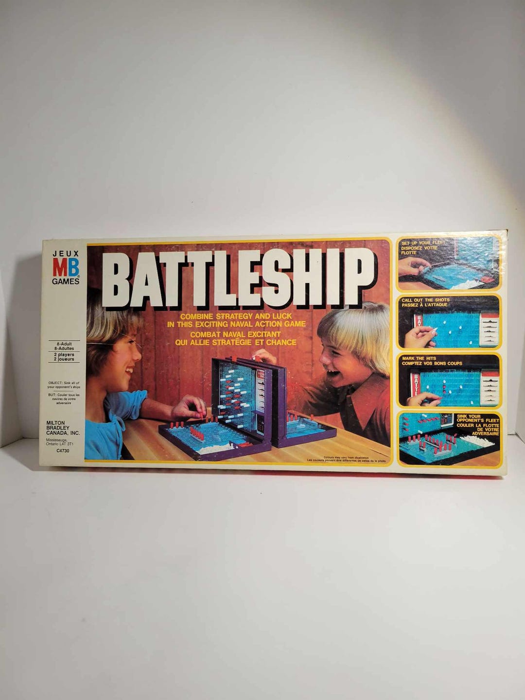 Battleship - Vintage Game - MB 1981 - Etsy