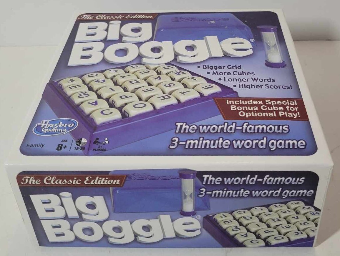 Big Boggle - the Classic Edition - Dice Word Game - Etsy