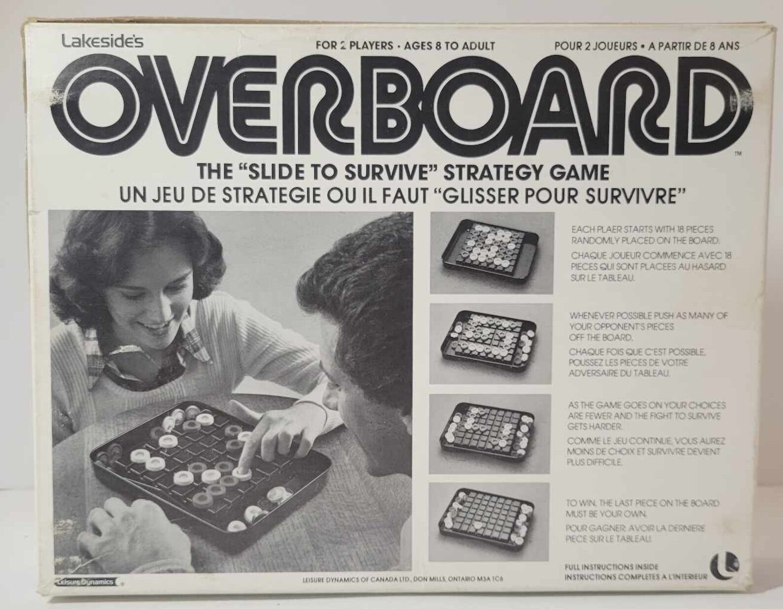 Overboard - Vintage Board Game - Lakeside 1977 - Etsy