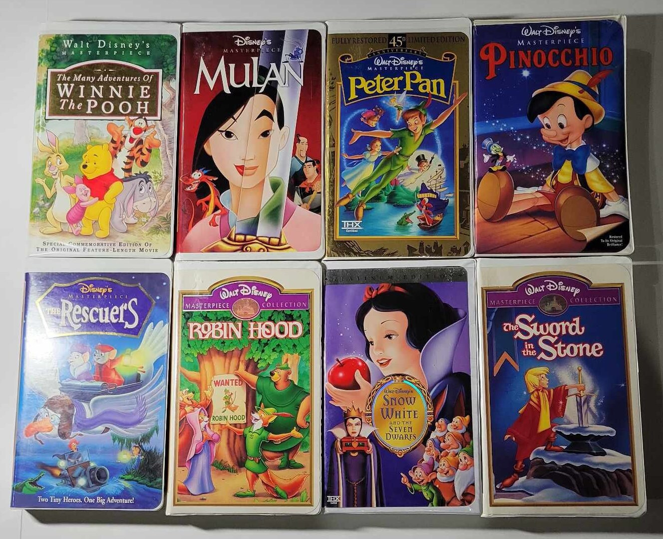 Walt Disney Vintage VHS You Pick - Etsy