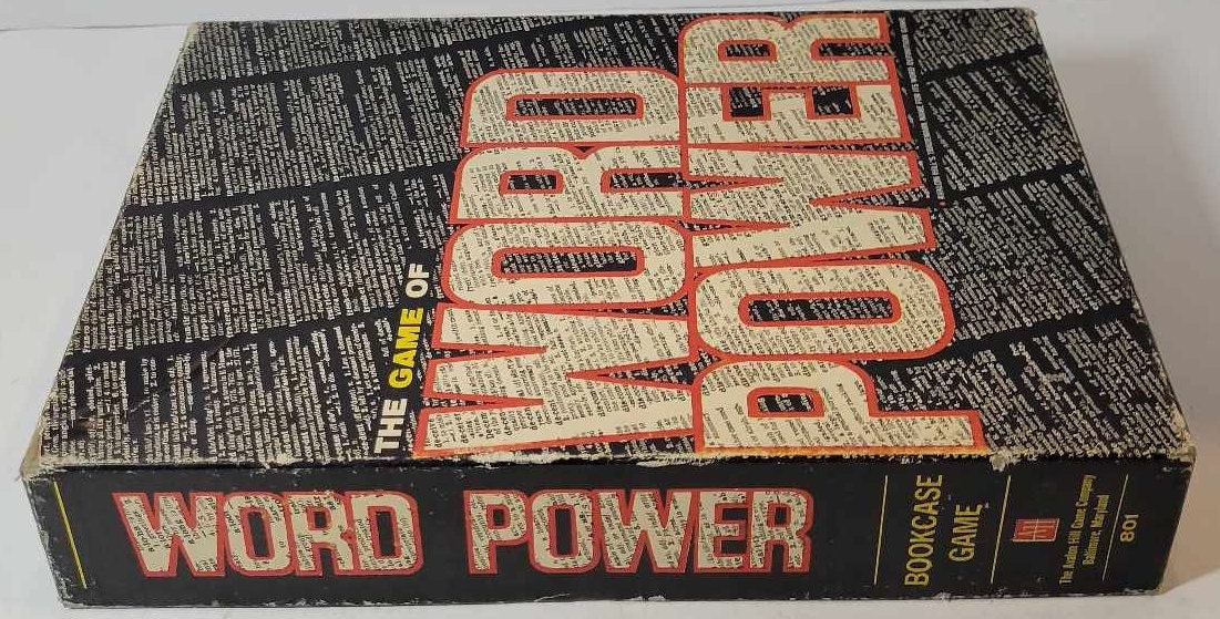 Word Power - Avalon Hill 1967 - Vintage Board Game - Etsy