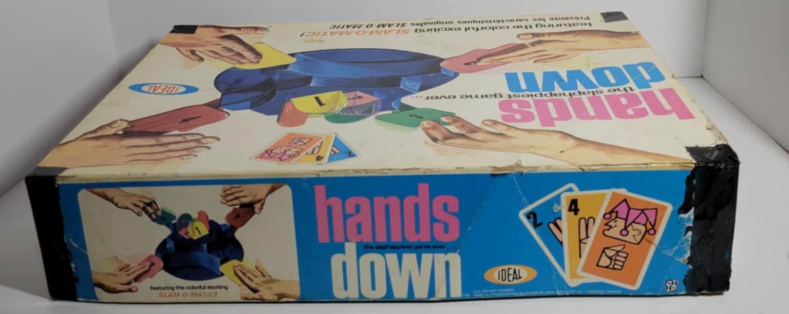 Hands Down Slam O Matic Vintage Board Game IDEAL 1964 - Etsy